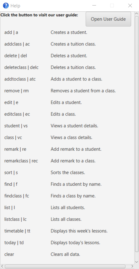 User Guide